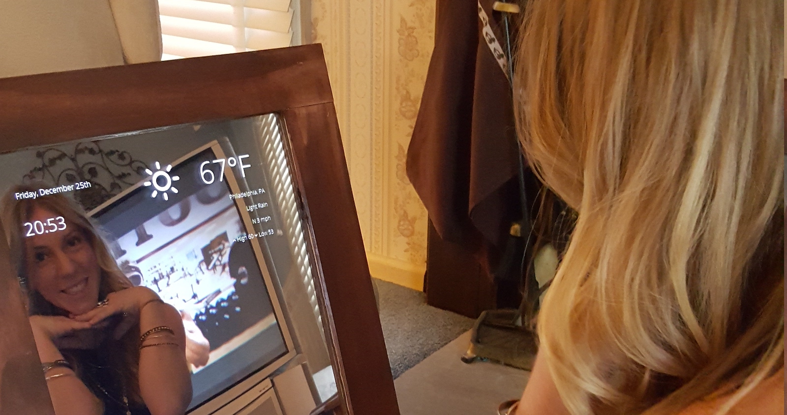 MirrorMirror - a DIY Smart Mirror – /home/pierce